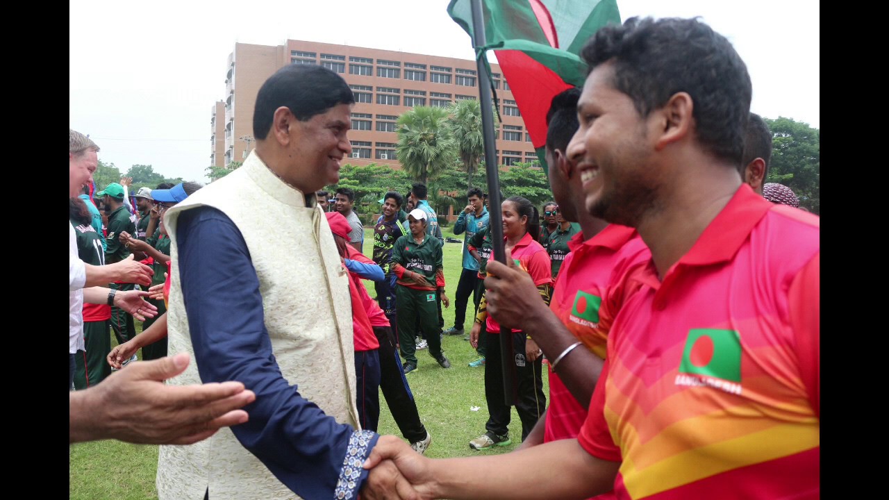 first Asian pesapallo champion team Bangladesh - YouTube