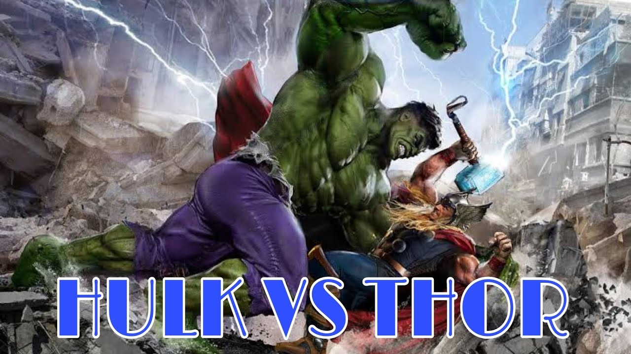 Hulk VS Thor fight action scene...#avengersendgame_#channelerror - YouTube