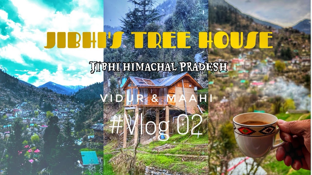 #Vlog02 || Day 2 at Little wood tree house at Jibhi || Staycation at ...