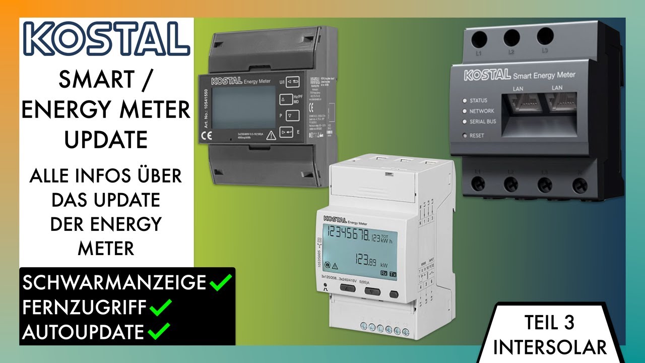 Kostal (Smart) Energy Meter Update - Alle News zu den Energy Metern ...