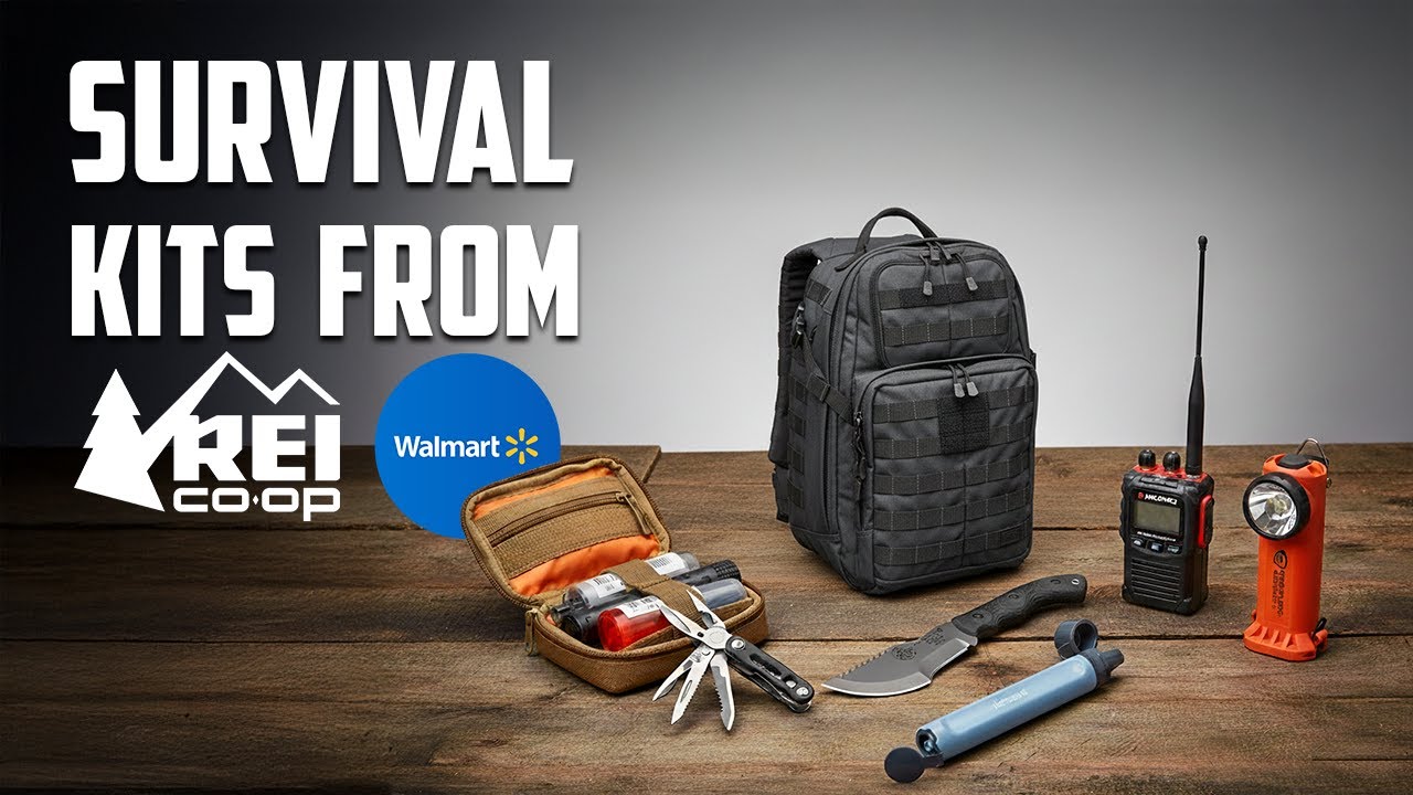 DIY Survival Kits from Walmart & REI Preppers Should Keep - YouTube
