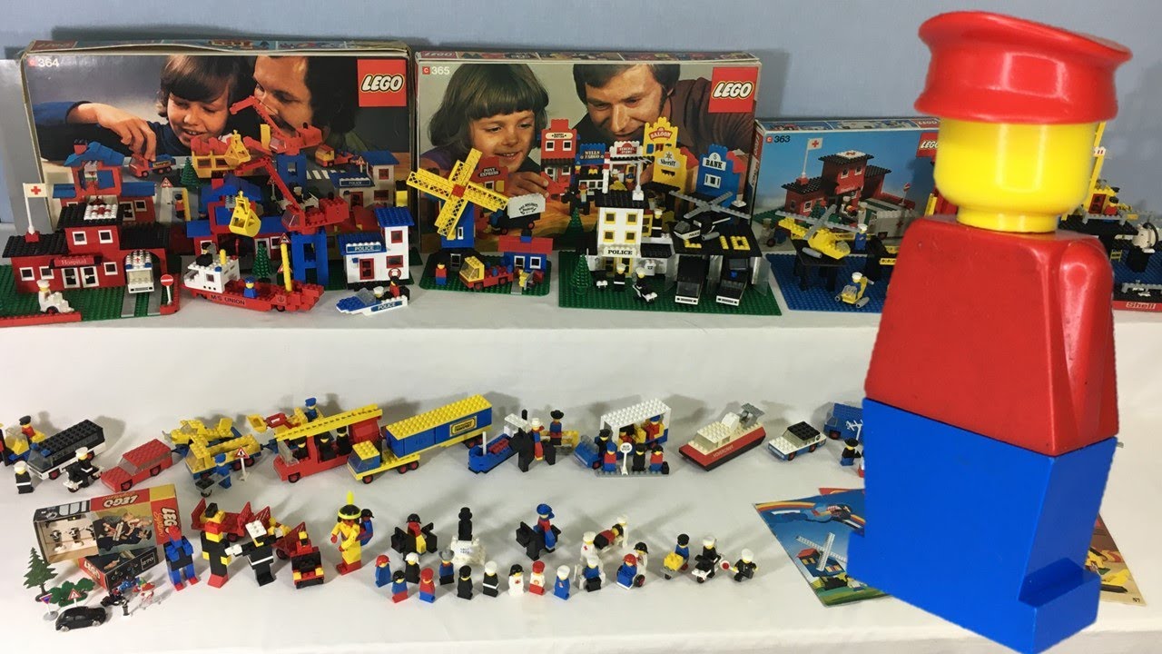Erste LEGO® Minifiguren 1975-77 - YouTube