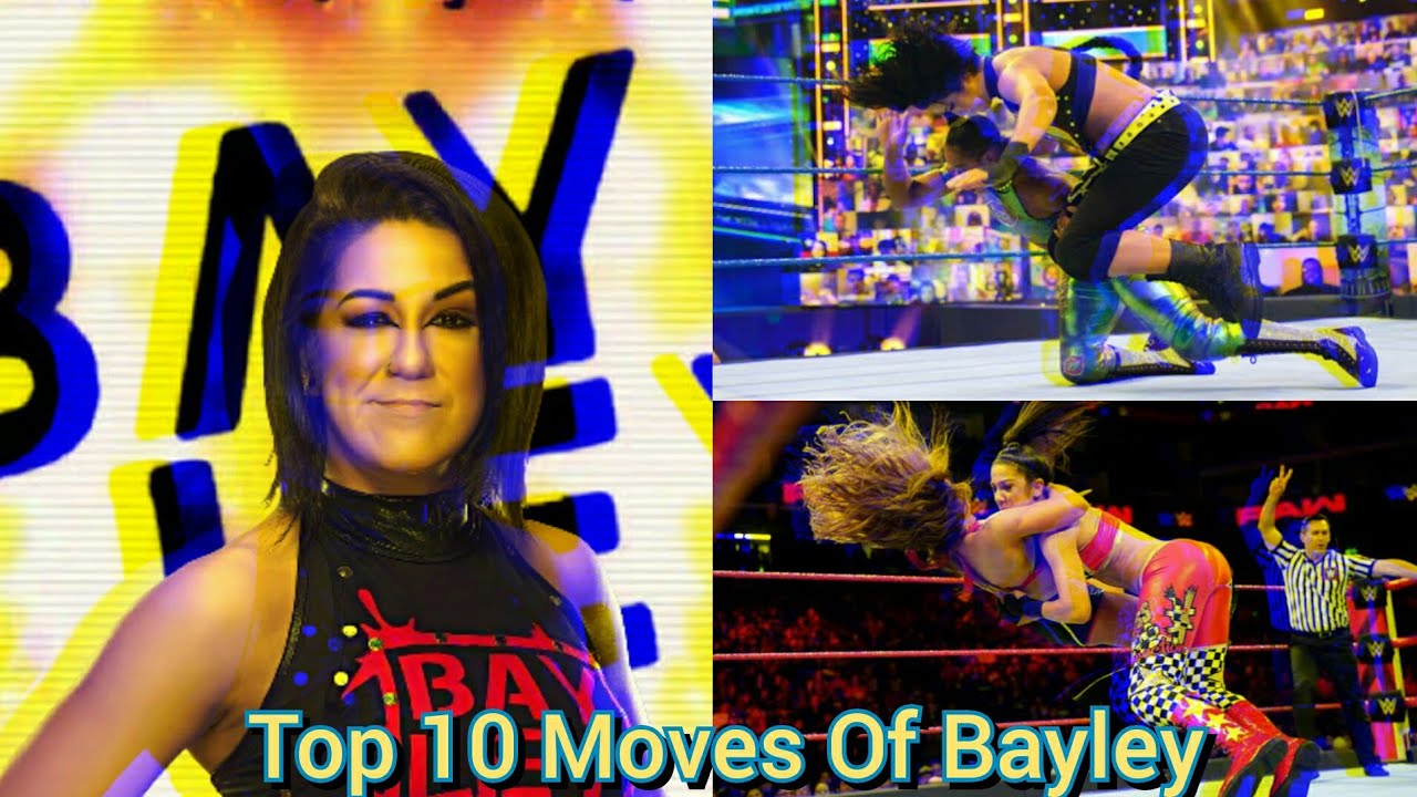 Top 10 Moves Of Bayley - YouTube