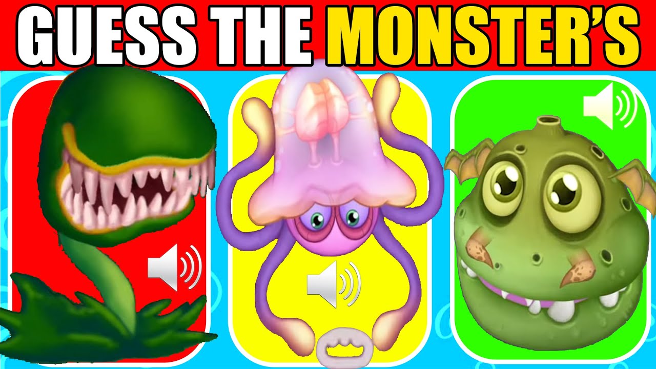 GUESS the MONSTER'S VOICE | MY SINGING MONSTERS | Jackovall, Duckala ...