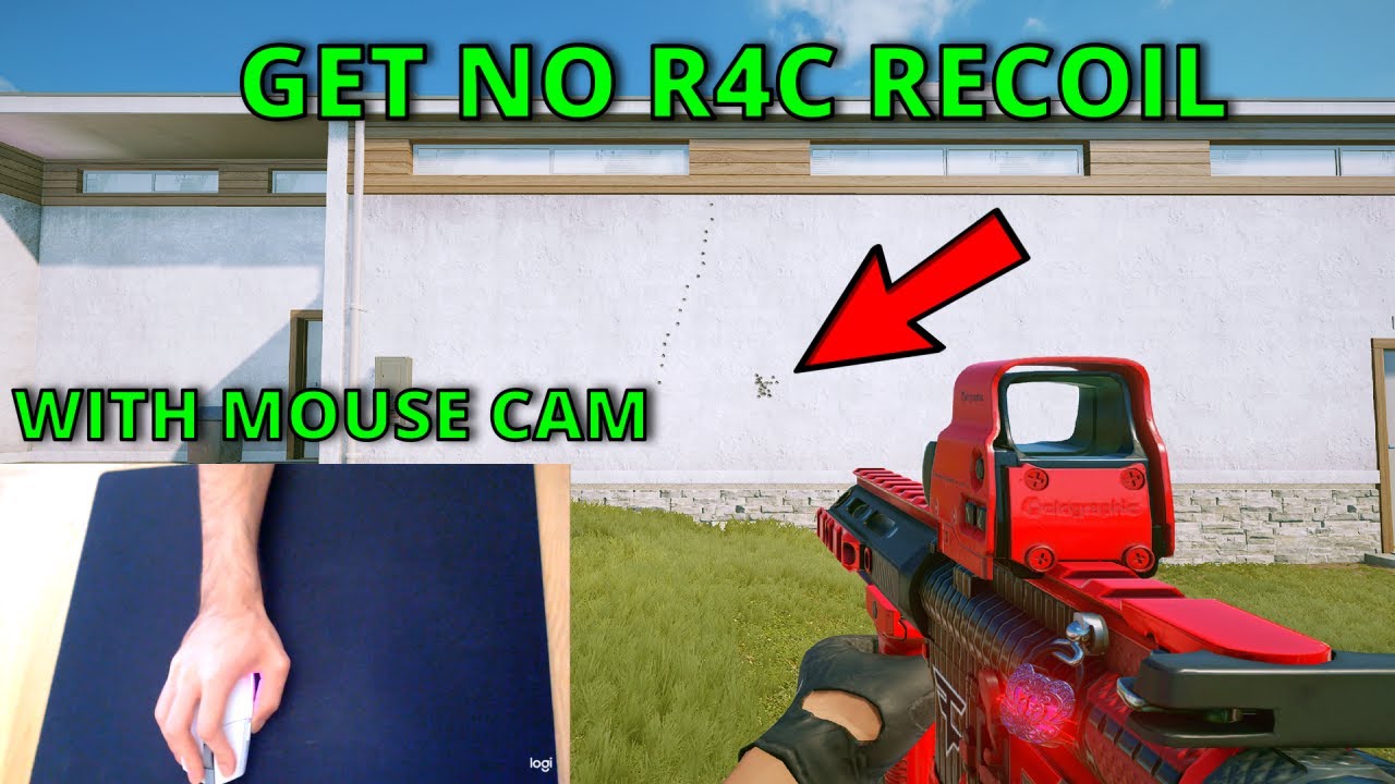 How to get *NO* ASH R4C RECOIL-Rainbow six siege - YouTube