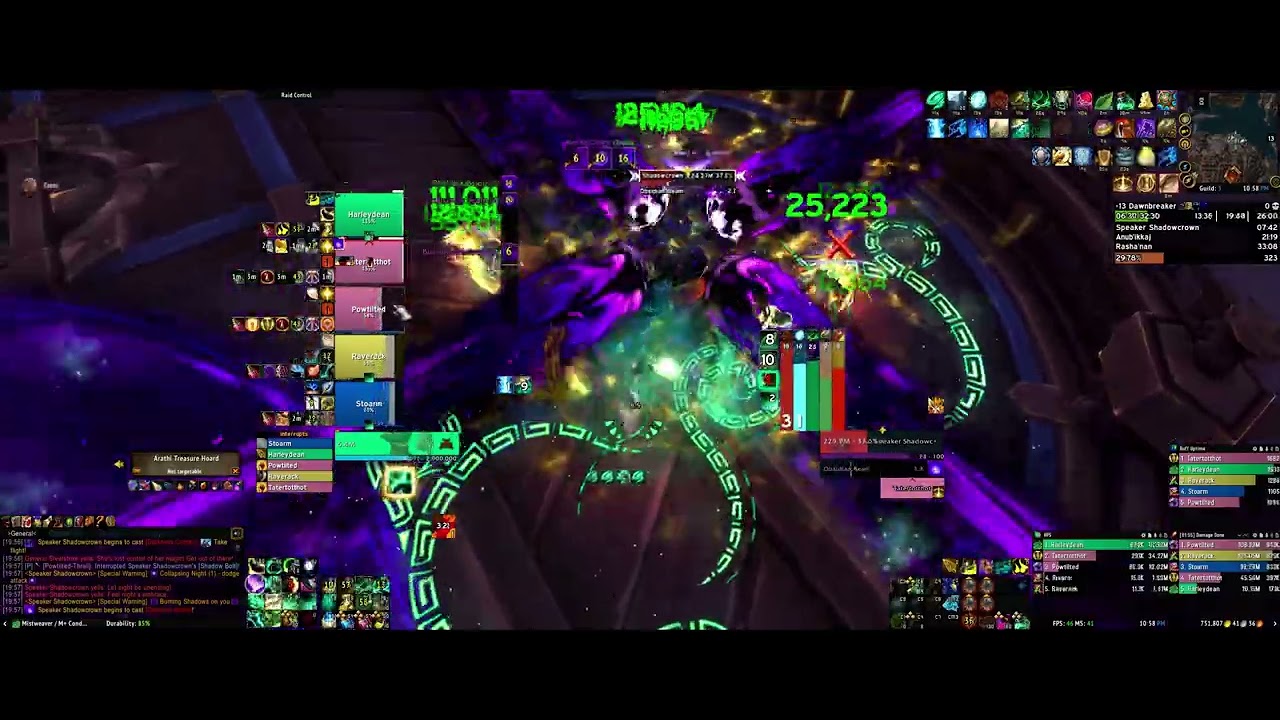 Mistweaver Monk | Mythic Plus Key | +13 DawnBreaker - YouTube