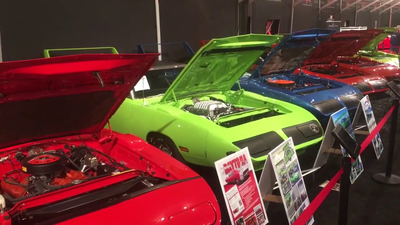 A collection of Mopar Wing cars Plymouth Superbird & Dodge Daytona ...