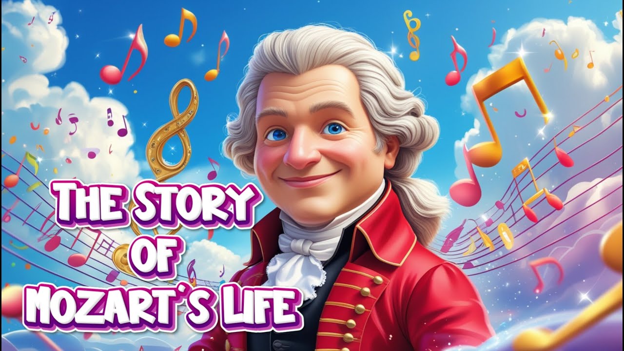 "Who Was Wolfgang Amadeus Mozart? | Kids Biography | The Musical ...