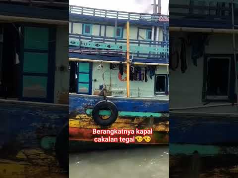 garang nya suara mesin kapal cakalan‼️#feedshorts #kapal #kerja #kapalikan #nelayan