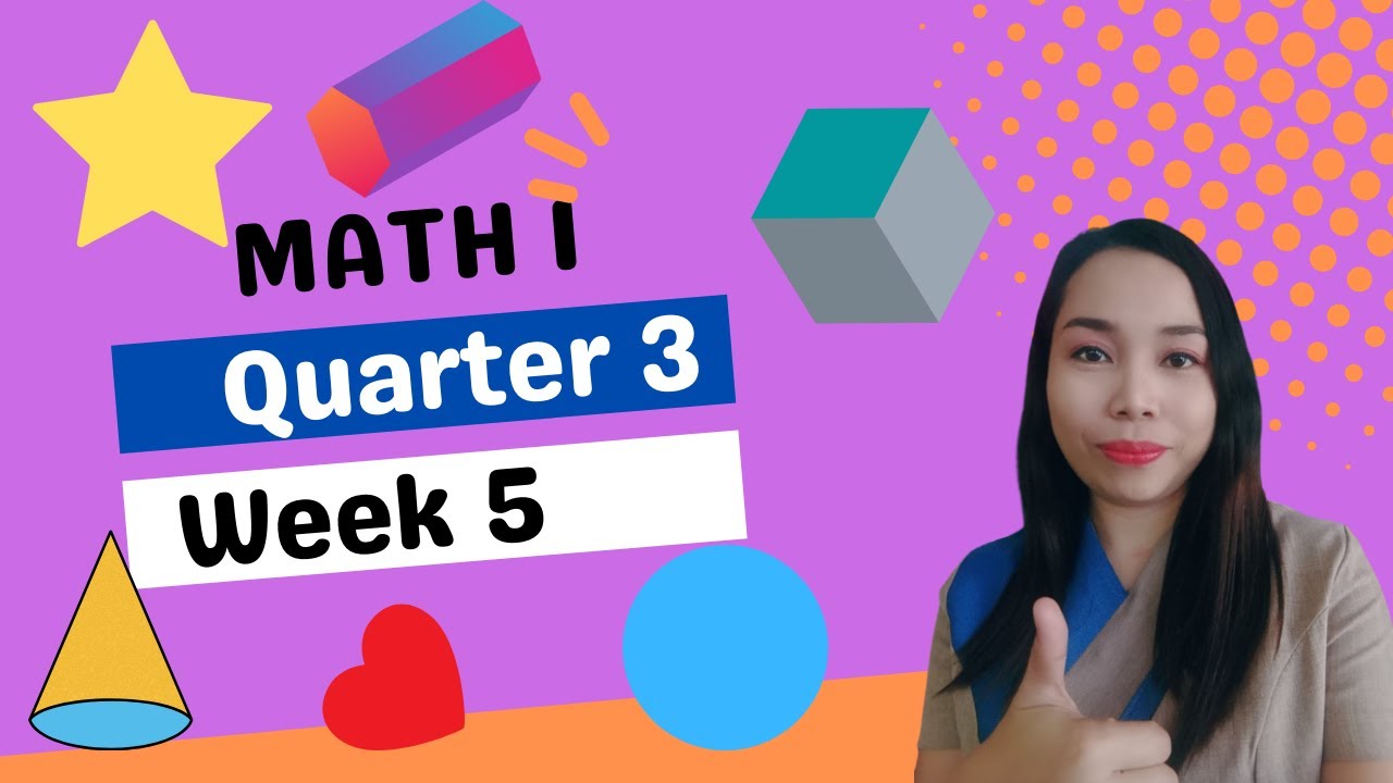 MATH 1 Q3 WEEK 5 Recorded video lesson - YouTube