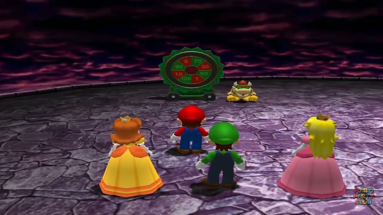 Mario Party 4 - Minigame - Darts of Doom - YouTube