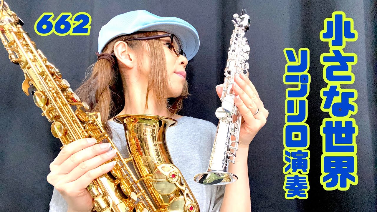 【小さな世界】Soprillo（Piccolo Sax） Cover - YouTube
