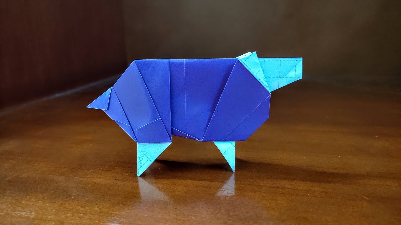 How To Make Sheep - Origami Sheep Step By Step - YouTube