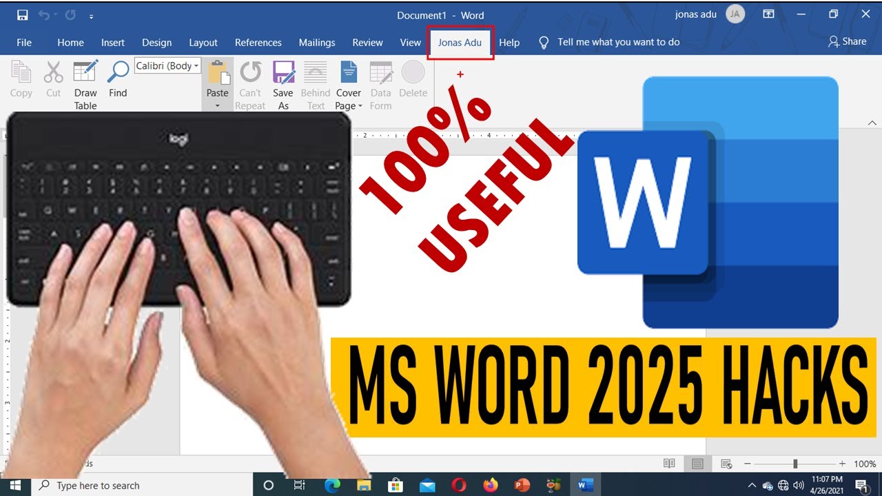 My 10 FAVOURITE Microsoft Word Hacks You NEED to Know - YouTube