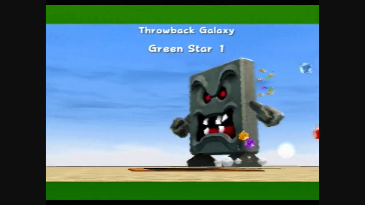 Super Mario Galaxy 2 - Throwback Galaxy - Green Star 1 - YouTube