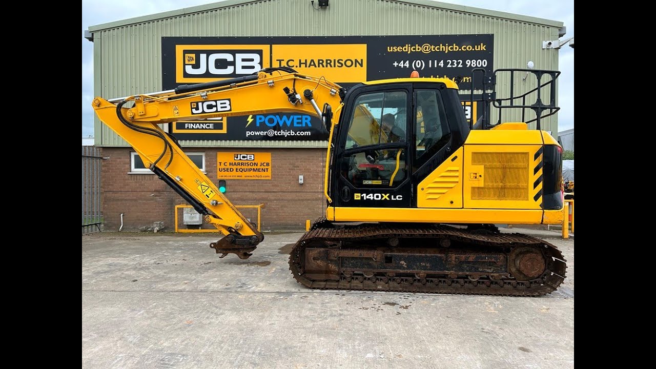 FOR SALE - 2020 JCB 140X LC TRACKED EXCAVATOR - 2705307 - YouTube