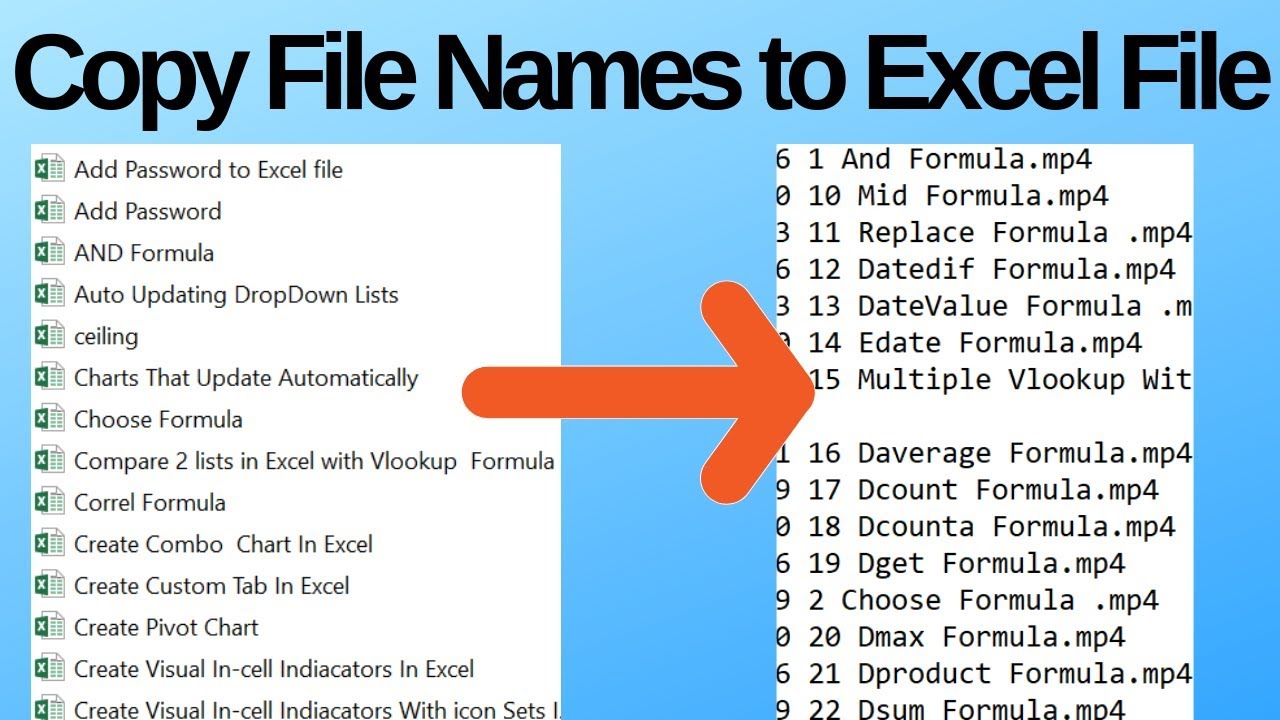 Solved Create XLS Or CSV From File Names In Folder On 9to5Answer Solved Create XLS Or CSV From File Names In Folder On 9to5Answer
