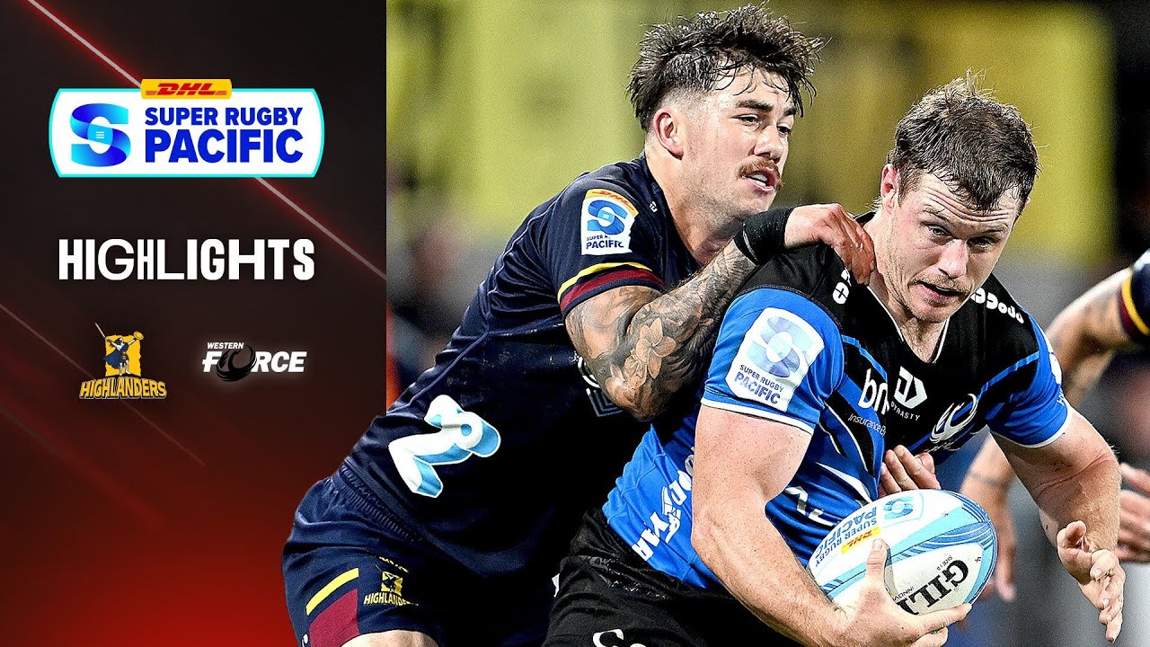HIGHLIGHTS | Highlanders vs Force | Super Rugby Pacific Round 10 | Sky ...