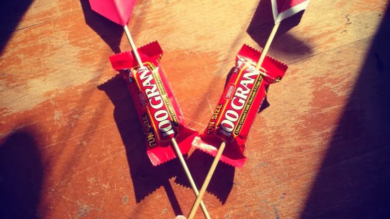 Make Cute Valentine Candy Arrows - Crafts - Guidecentral - YouTube