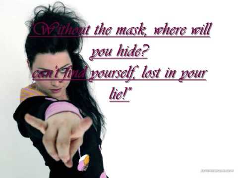 Evanescence Everybody's Fool Lyrics - YouTube
