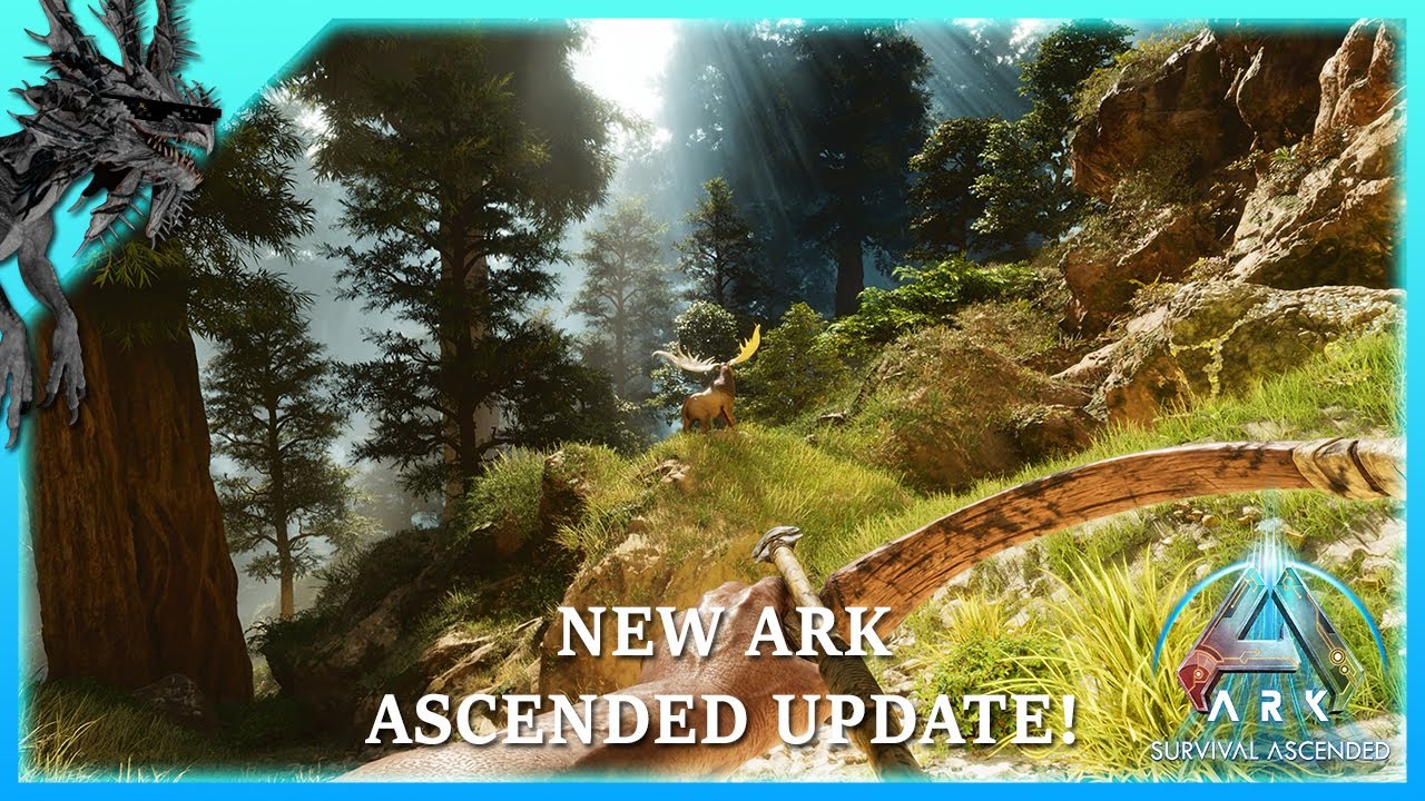ARK SURVIVAL ASCENDED - FIRST UPDATE! - YouTube