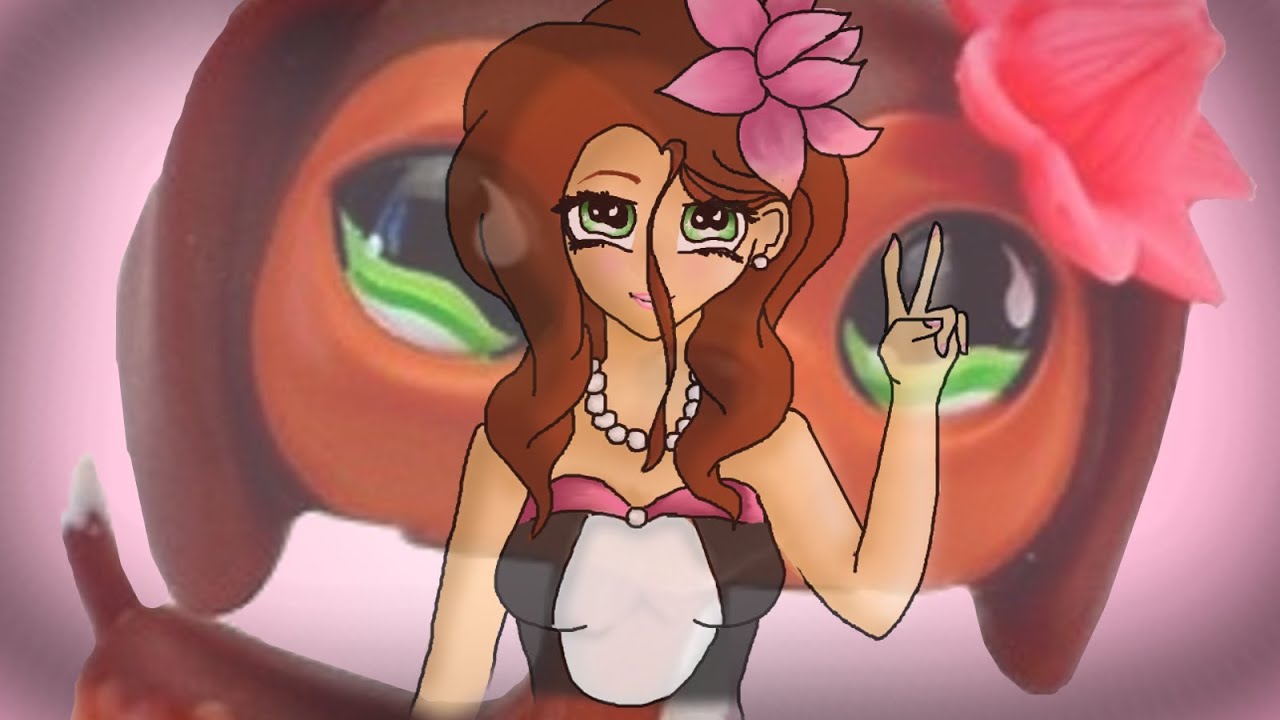 LPS: Savannah Reed in Human Form Speed Paint - For Sophiegtv - YouTube