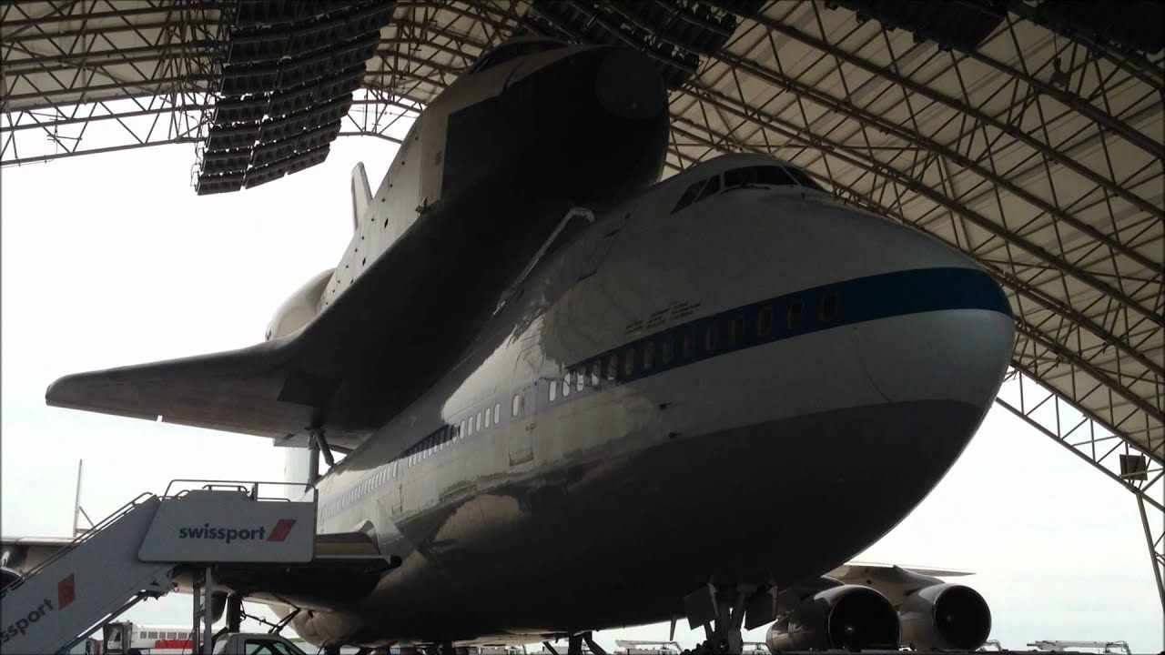 NASA Space Shuttle Enterprise Up Close In JFK Hanger Exclusive - YouTube