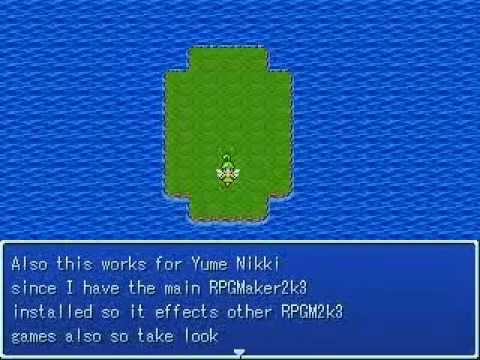 RPG Maker 2003 Font Fixed - YouTube