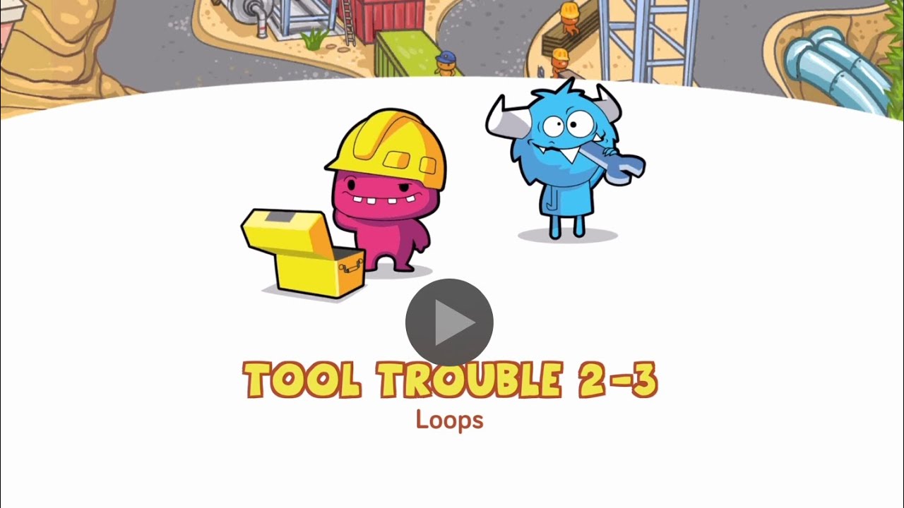 Puzzles Level 2-3 \| CodeSpark Academy learn Loops in Tool Trouble ...
