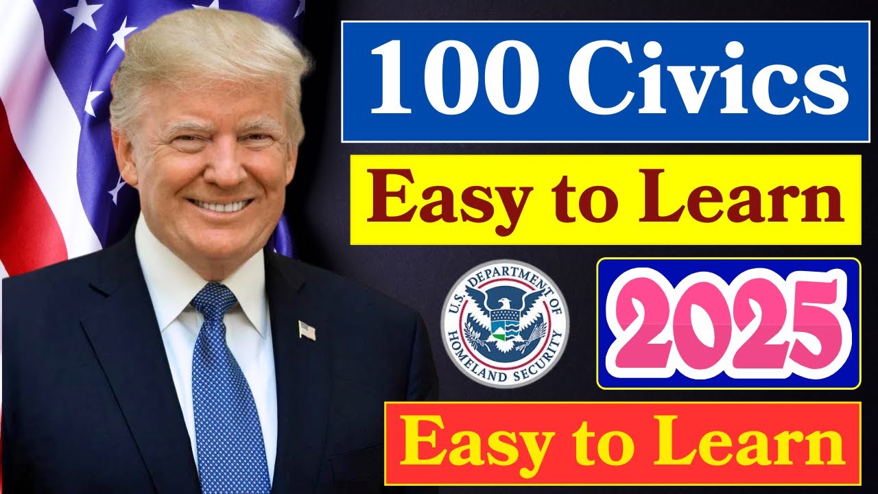 2025 random 100 civics questions and answers - U.S. citizenship ...