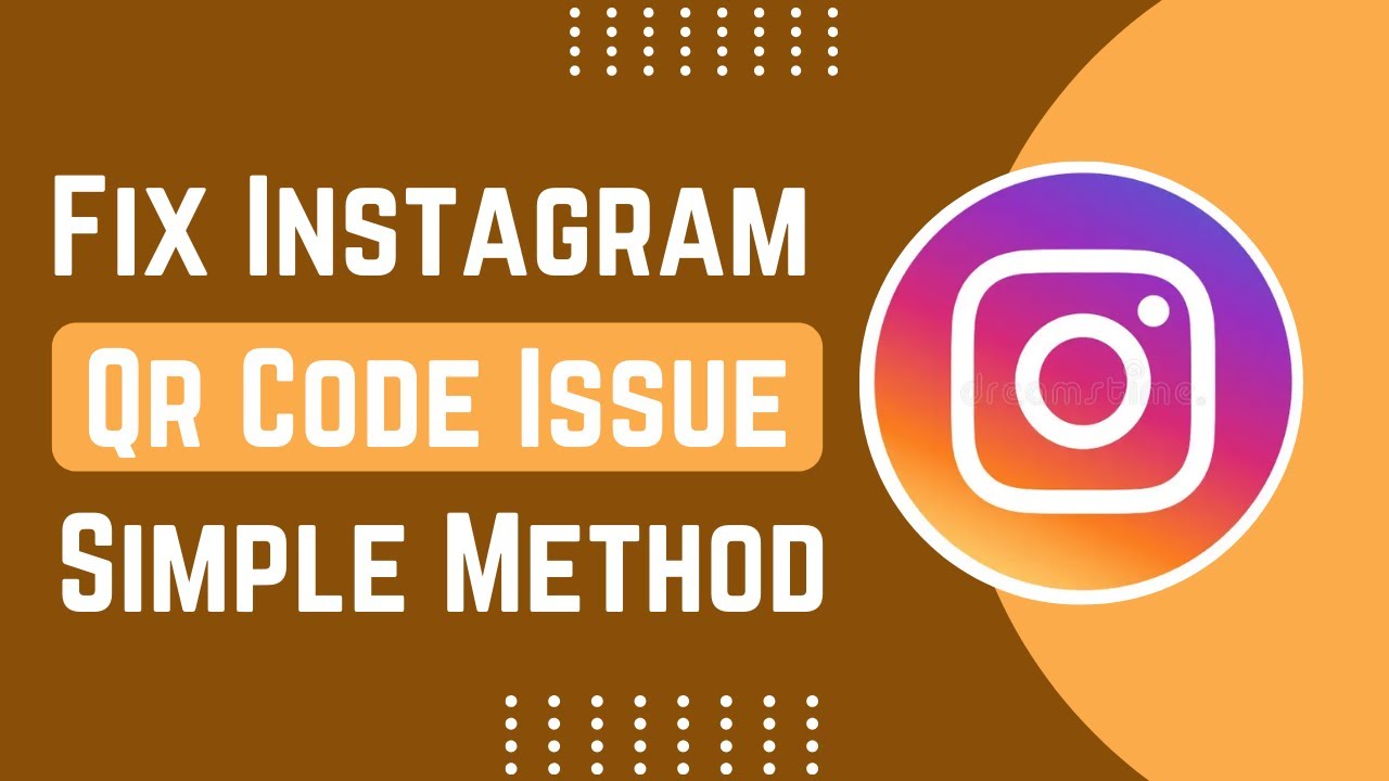 How To Fix Qr Code Problem On Instagram App ! - YouTube