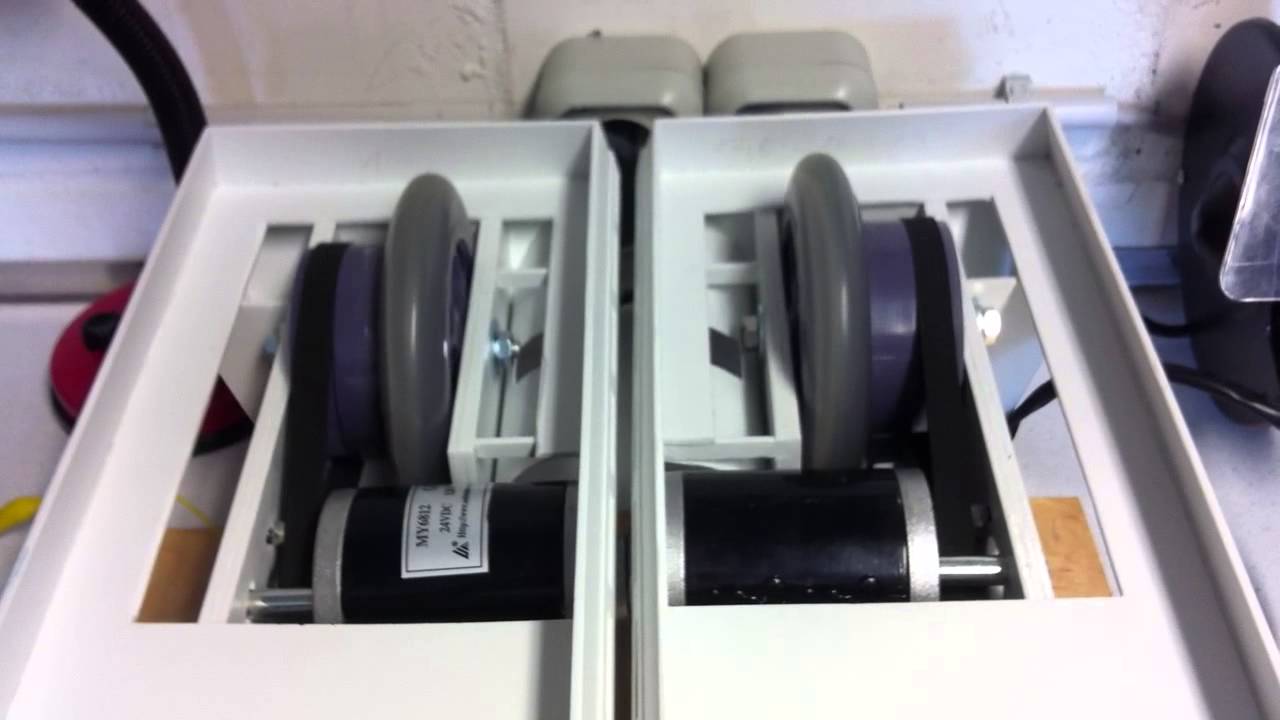 Lifesize Styrene R2-D2 Build - Scooter Motor Feed with spektrum dx6 ...