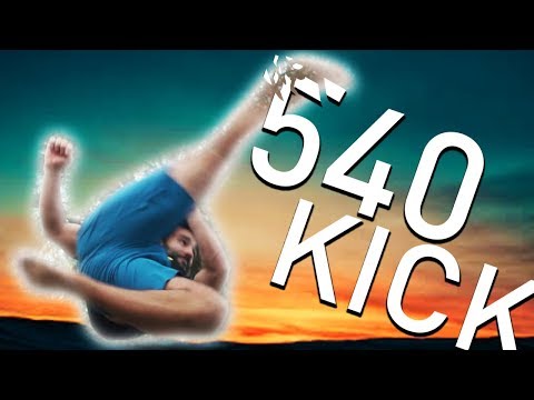 COMO FAZER O 540 / 540 KICK TUTORIAL