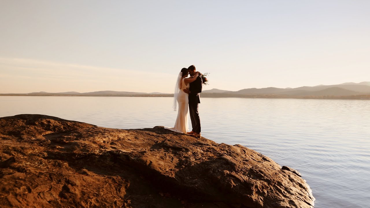 Dale & Dan ~ Lakeside Autumn Wedding Teaser - YouTube