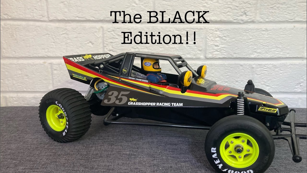 Tamiya The Grasshopper BLACK Edition Vintage Rc - YouTube