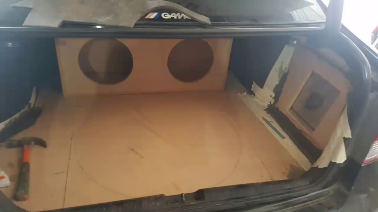 coustoom box audio mobil sedan honda civic - YouTube