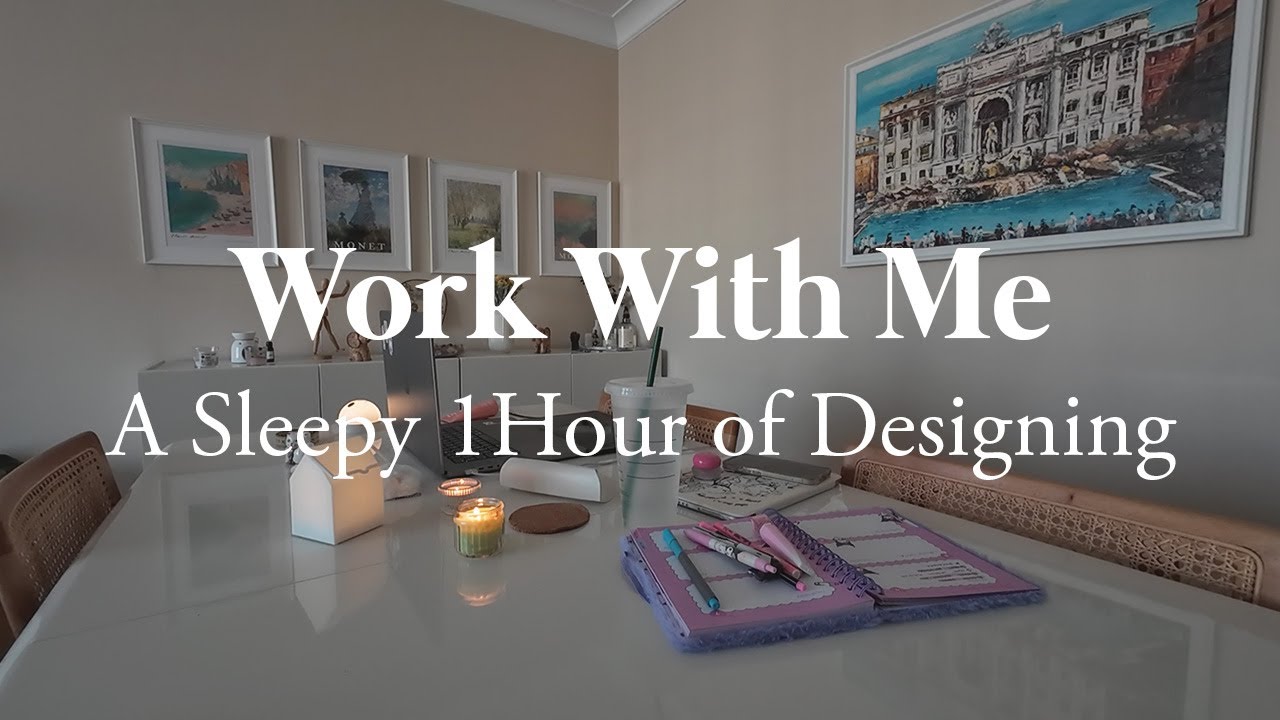 Join Me for 1 Hour of Productive Design Work - YouTube