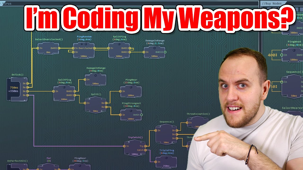 This Game Lets You Code Your Own Attacks - YouTube