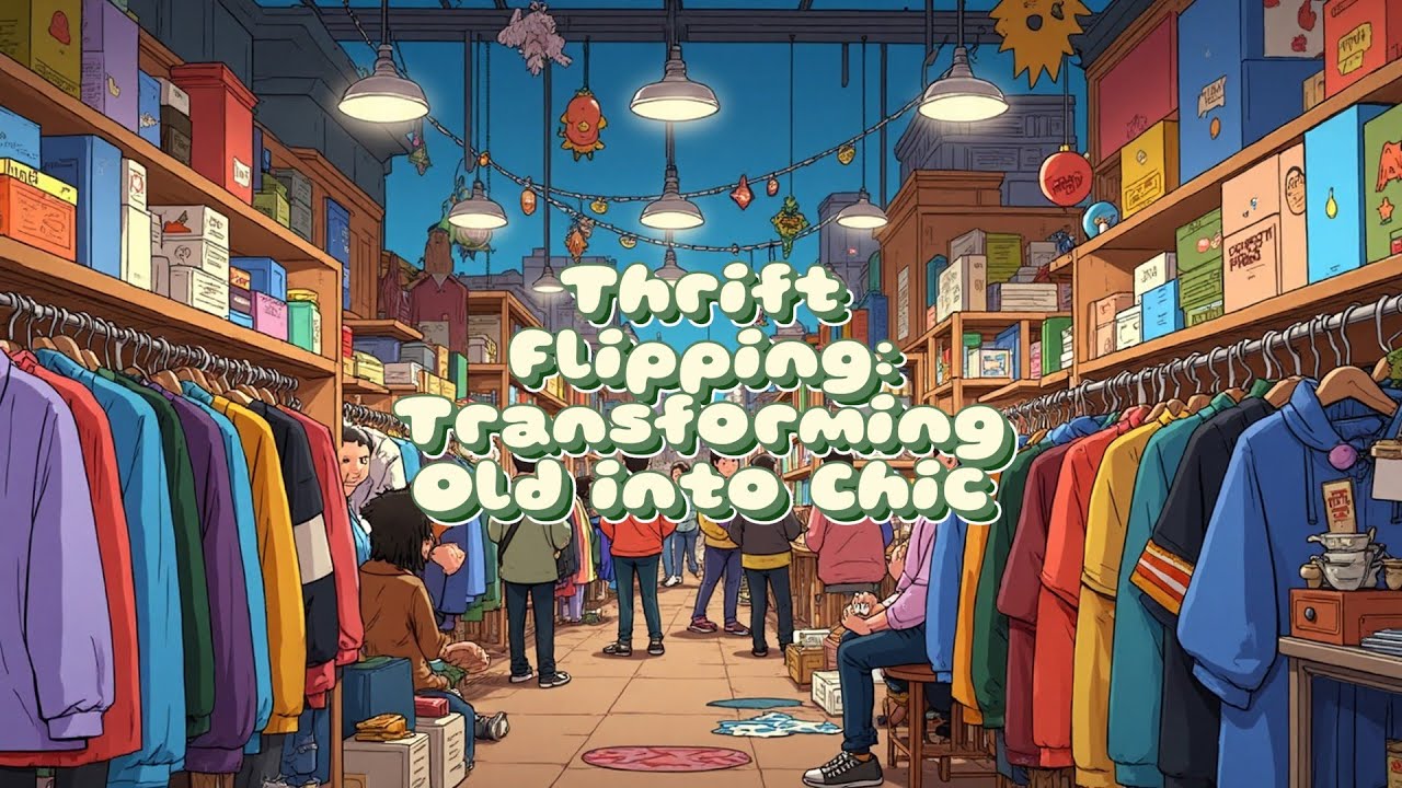 Thrift Flipping: Transforming Old into Chic - YouTube