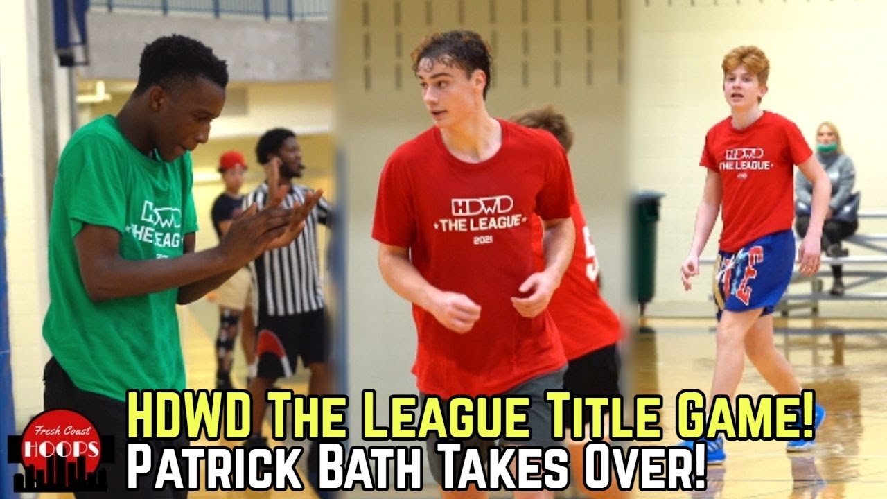 Patrick Bath Takes Over In HDWD Elite Championship Game! Full ...