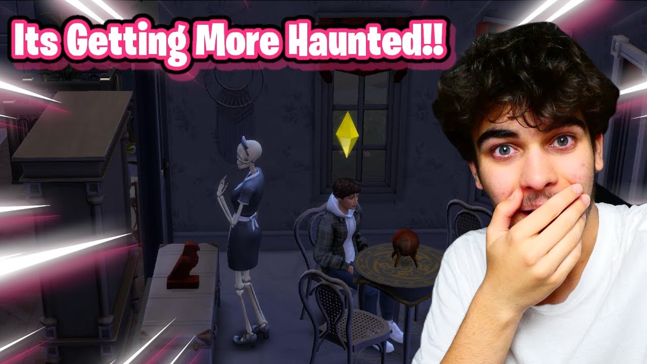 I Summoned A Flirty Skeleton!! / Sims Haunted House #3 - YouTube