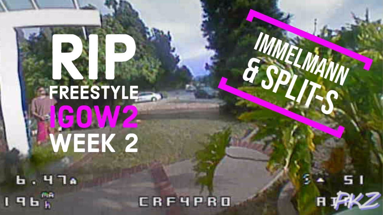 Immelmann & Split-S 🔥 Freestyle [PKZ FPV] - IGOW2 Week 2 - YouTube