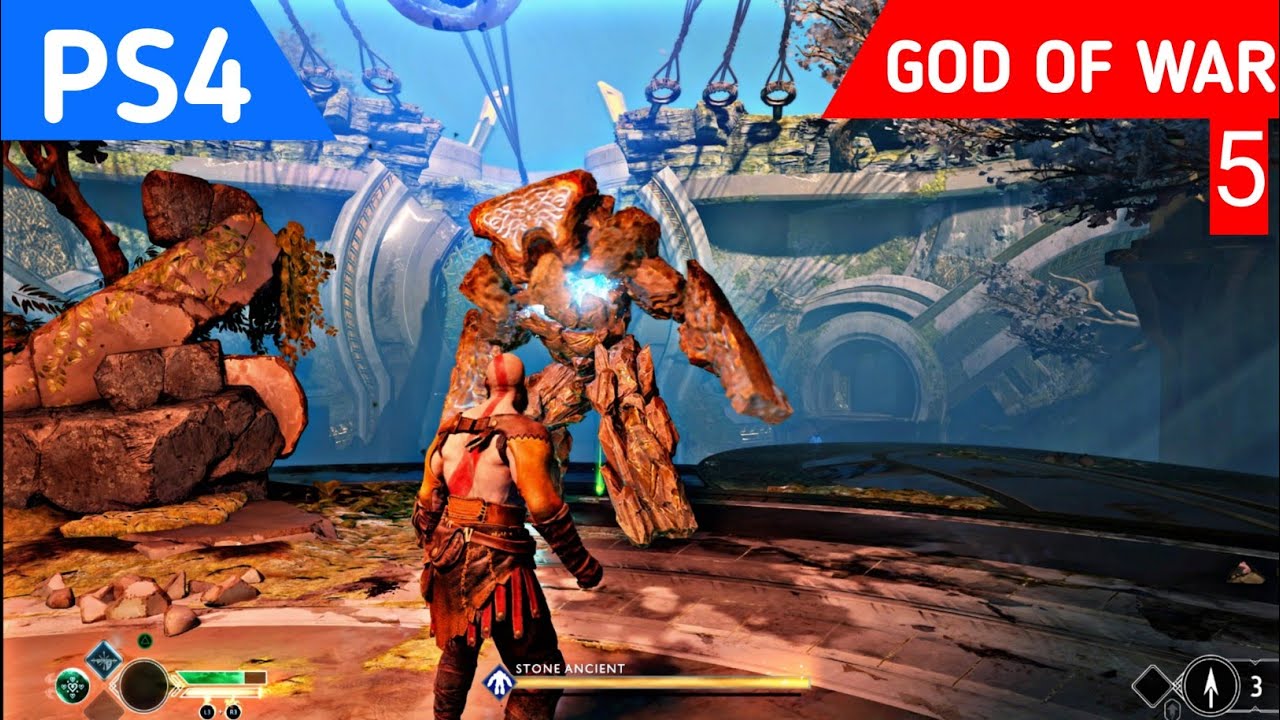 God of war walkthought prt.5 (STONE ANCIENT),TYR'S BRIDGE - YouTube