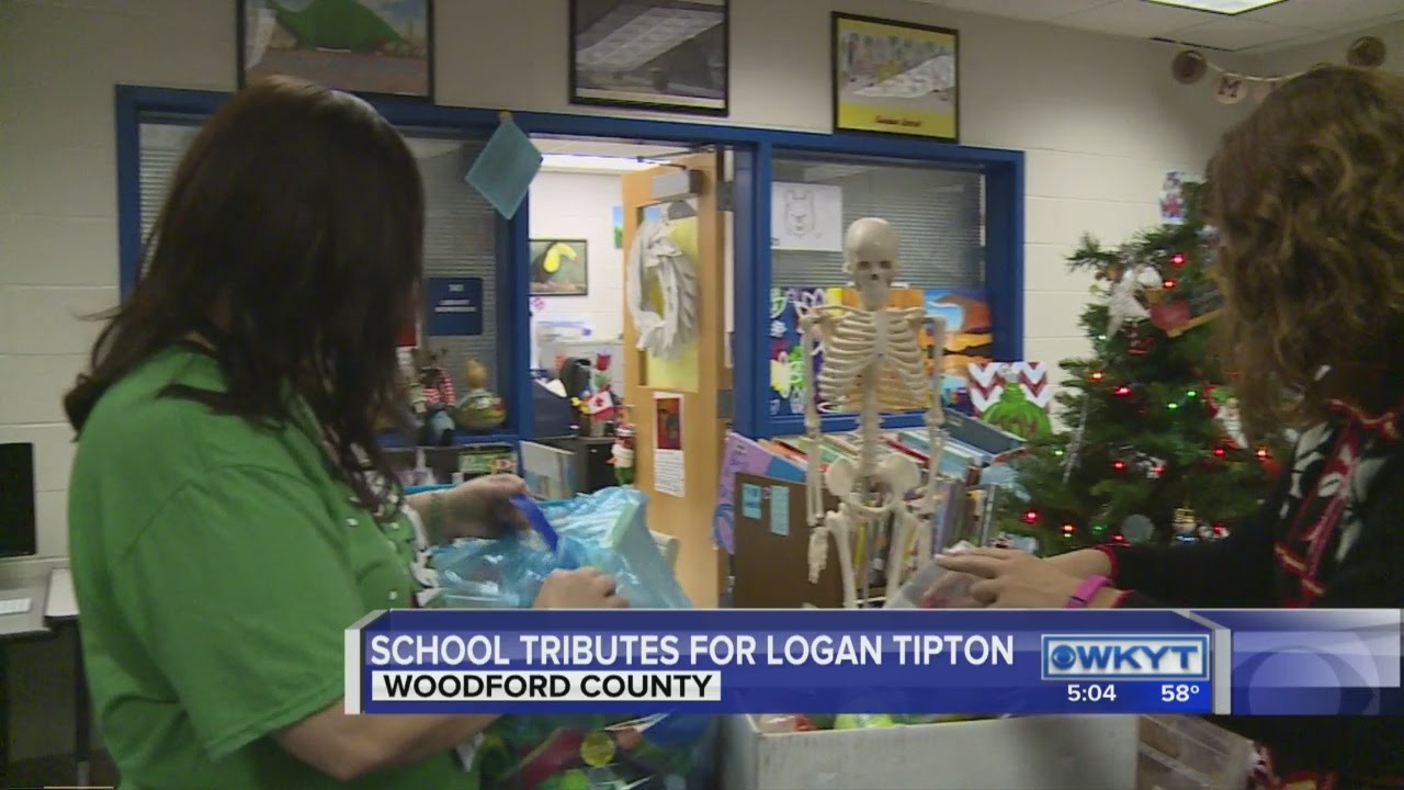School tributes for Logan Tipton - YouTube