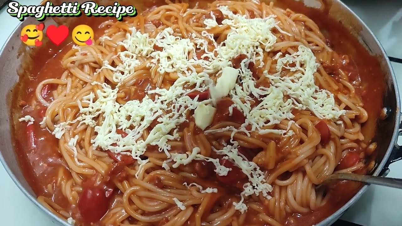 How to Cook Spaghetti II Filipino-Style Spaghetti Recipe - YouTube