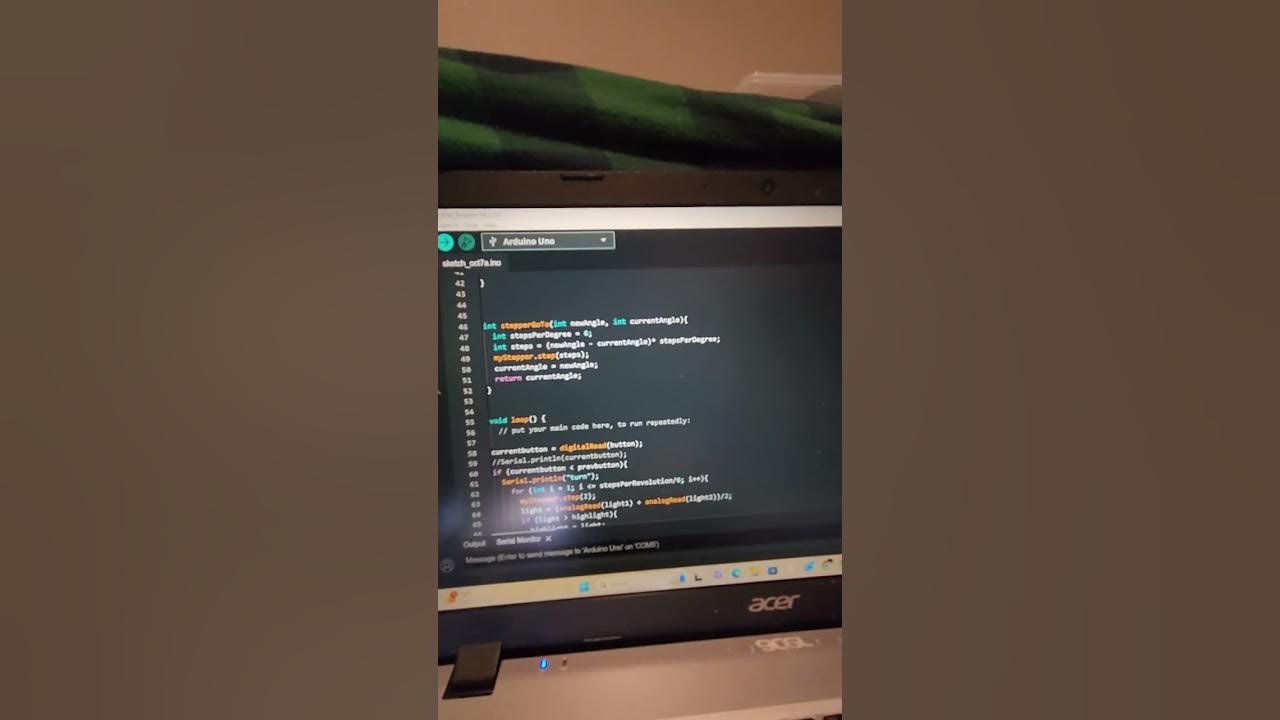 light tracking arduino project - YouTube