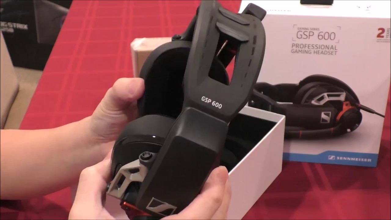 Sennheiser GSP 600 Professional Gaming Headset - OH MY GOD! - YouTube