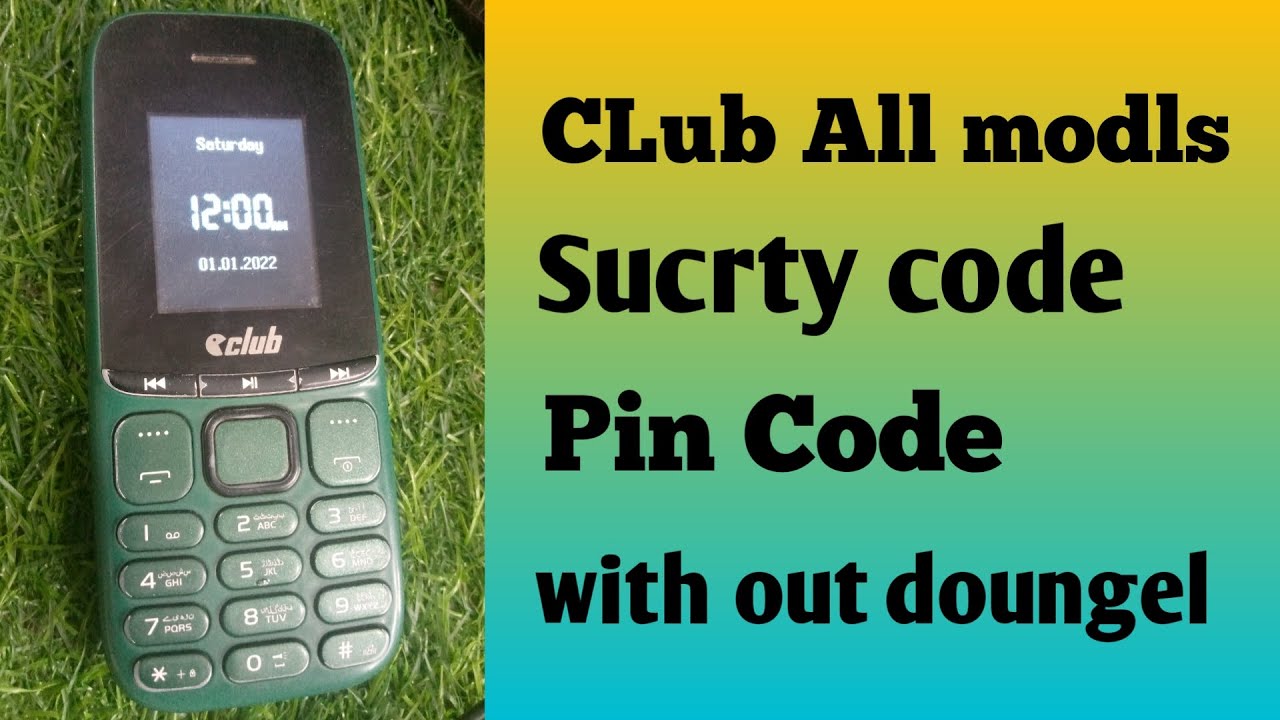 CLUB Mobile music 300 security code and pin code with out dongel and ...