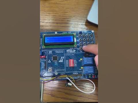 Smart home project by Avr atmega32 microcontroller - YouTube