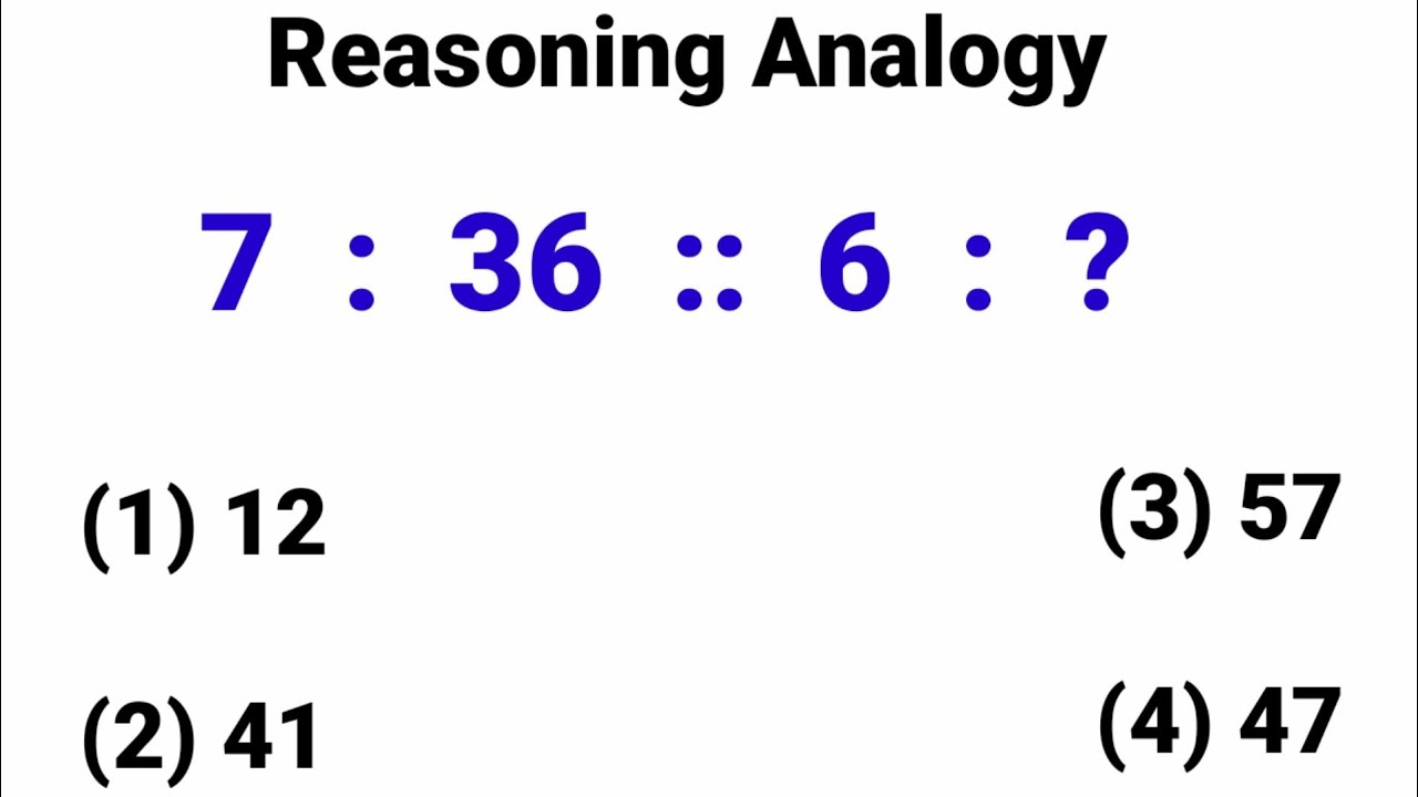 Logical Reasoning | Maths Puzzles | Inductive Reasoning | ssc cgl ...